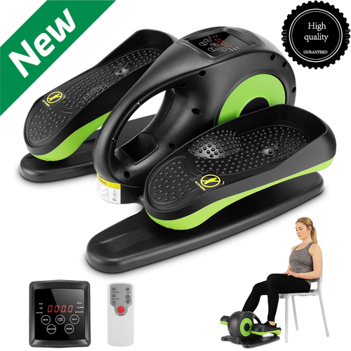 Electric Foot Pedal Exerciser Elliptical Machine Bike Trainer Cardio ...