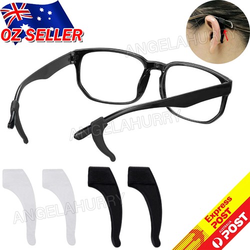 Anti-Slip Glasses Hook Ear Grip Silicone Spectacle Holder Australia NEW ...