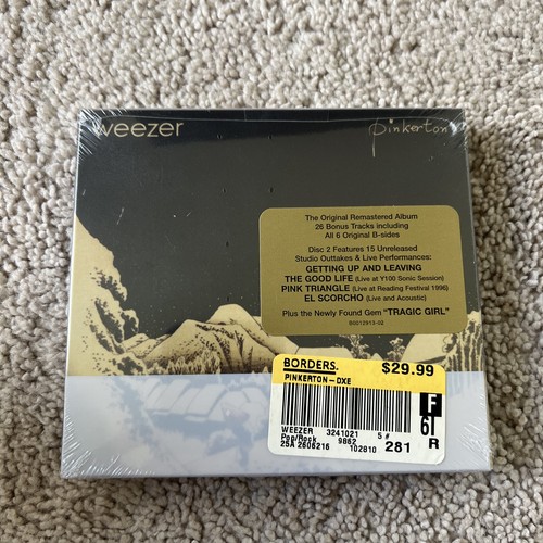 Weezer Pinkerton Deluxe Edition CD New Sealed Rivers Cuomo Brand New ...