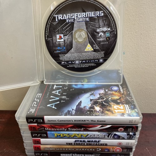 PS3 Playstation 3 X7 Game Bundle / Job Lot Avatar,GTA 5,Star Wars ...