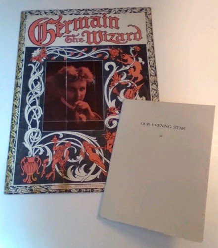 Vintage Magic Program, Germain The Wizard 1908 & Our Evening Star 1941 ...