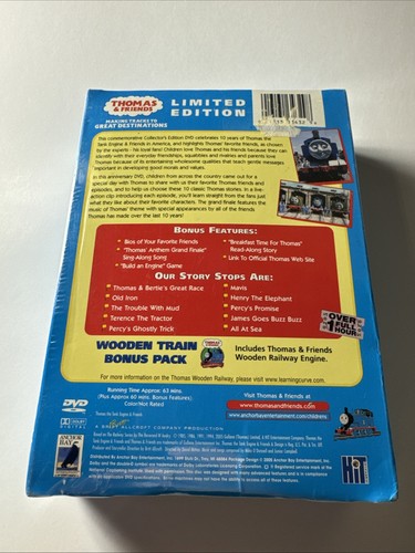 10 Years Of Thomas & Friends Collector's Edition DVD Bonus Pack w ...