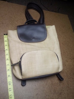 Villager By Liz Claiborne Mini Back Pack Shoulder Bag Purse | eBay