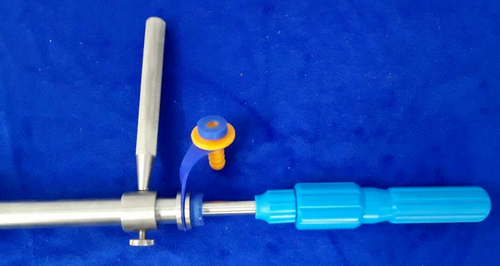 Laparoscopic hysterectomy (TLH) Mangeshikar Uterine Manipulator ...