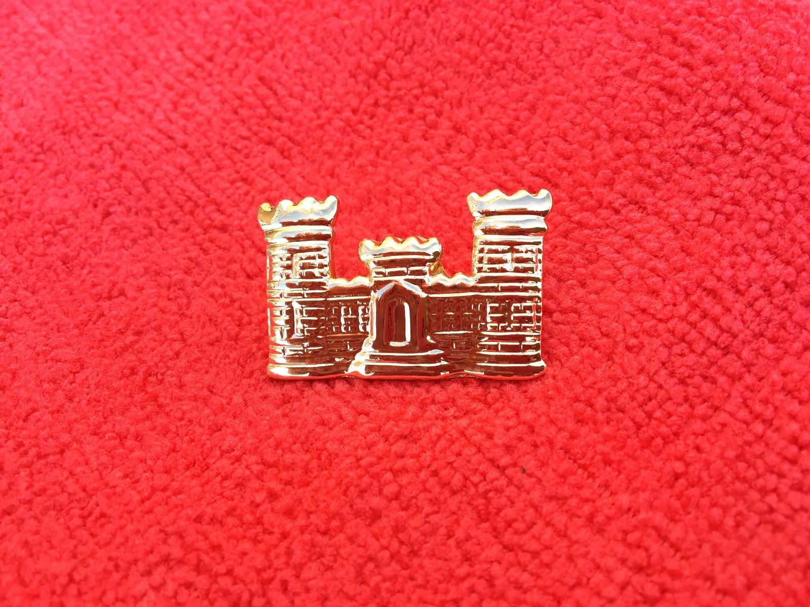 Army Engineer Castle Pin