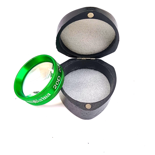Free Shipping Non Contact BIO Fundus Lens 20D Green Color Ophthalmic ...