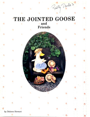 Tole Paint Book Vintage 1984 Delores Stewart JOINTED GOOSE Decor ...