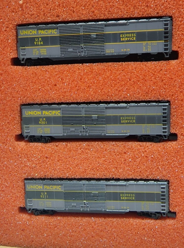Con-Cor N Scale Union Pacific Express Service Add-on Set #0001-008512 ...