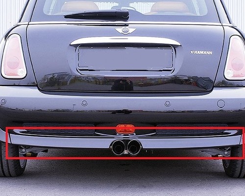 NUOVO Originale Mini Cooper R52 S R53 S PARAURTI POSTERIORE INFERIORE ...