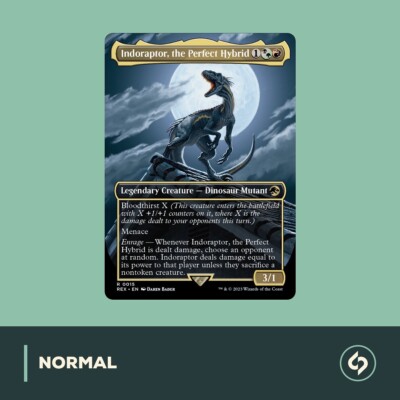 MTG | Indoraptor, the Perfect Hybrid | SHOWCASE | JURASSIC WORLD | NM ...