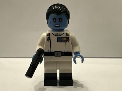 LEGO® STAR WARS 75385 New GRAND ADMIRAL THRAWN Minifigure + Blaster 100 ...
