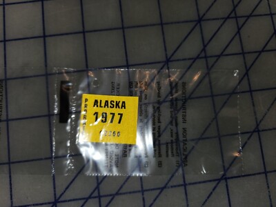 1977 Alaska Prorate Registration License Plate Sticker | eBay
