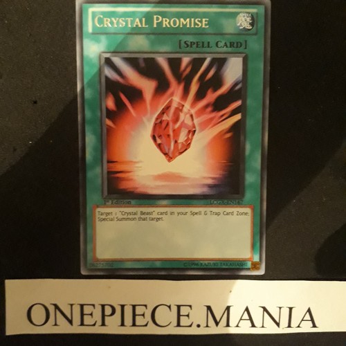 Yu-Gi-Oh! Crystal Promise LCGX-EN167 1st | eBay