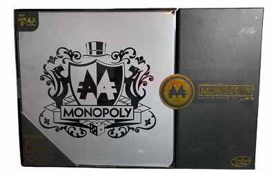 MONOPOLY 64 Pieces Signature Token Edition Board Game Hasbro | eBay