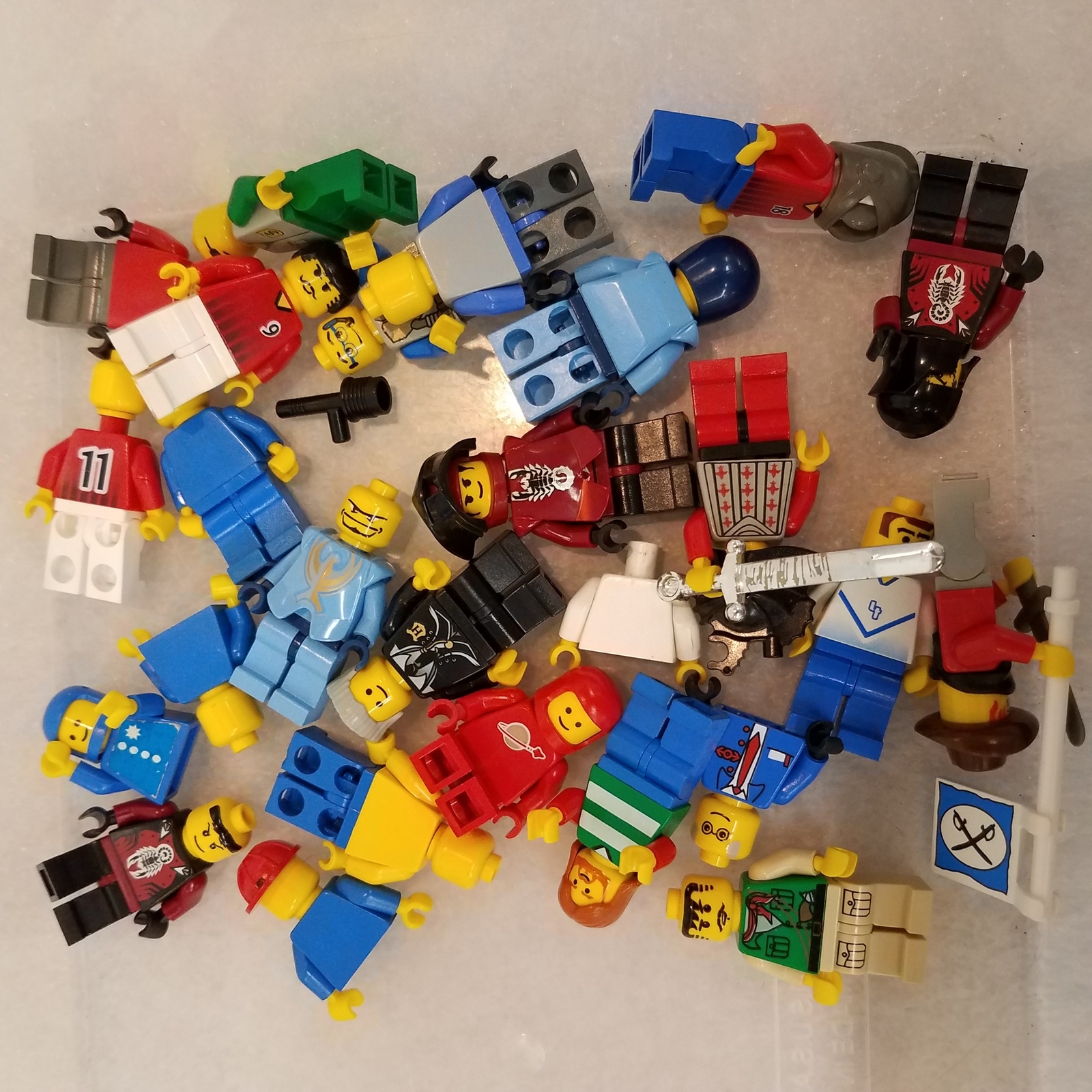 (#35) Vintage Lego Mini Figures Lot | eBay