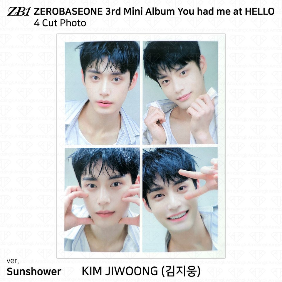 ZEROBASEONE ZB1 3rd Mini Album You had me at HELLO Official Photocard ...