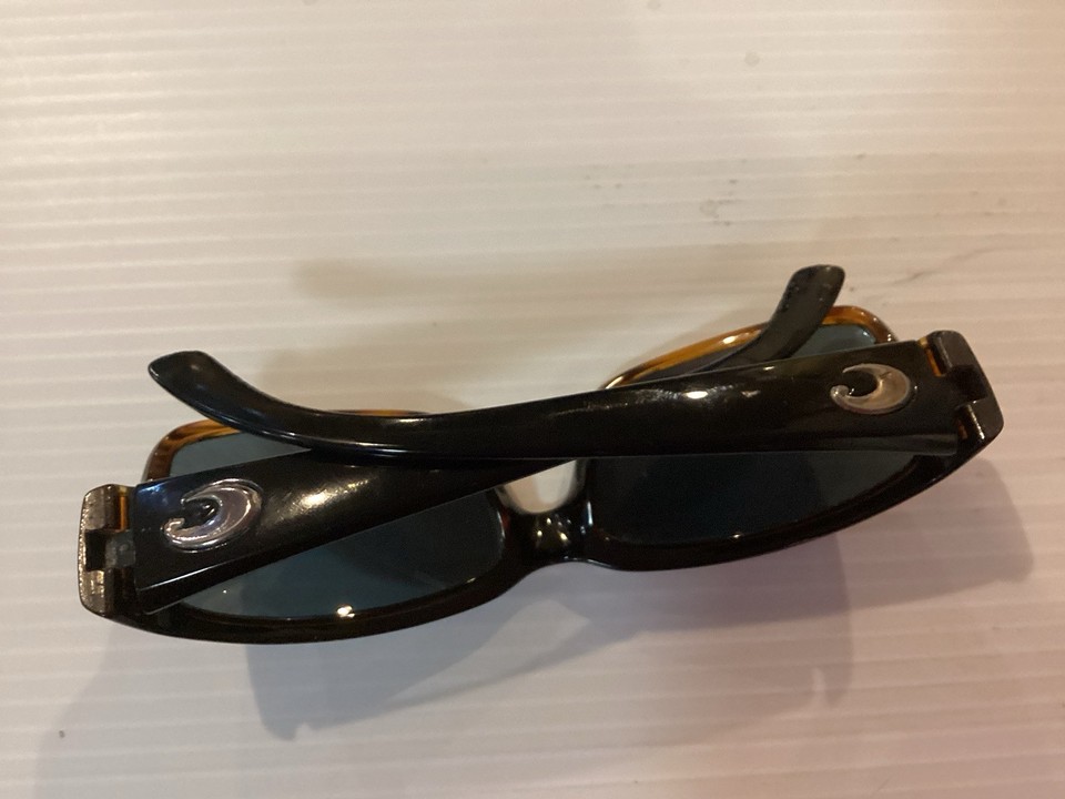 COSTA DEL MAR Brown CABALLITO Frame Copper 580 Plastic Polarized Lens ...