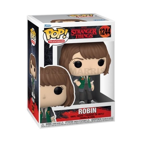 Funko Pop 62397 Pop! Television 1244 - Stranger Things 4: Robin | eBay