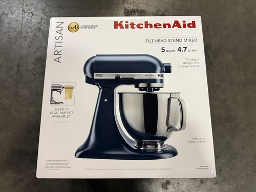 KitchenAid - Artisan Series 5 Quart Tilt-Head Stand Mixer -ink Blue | eBay
