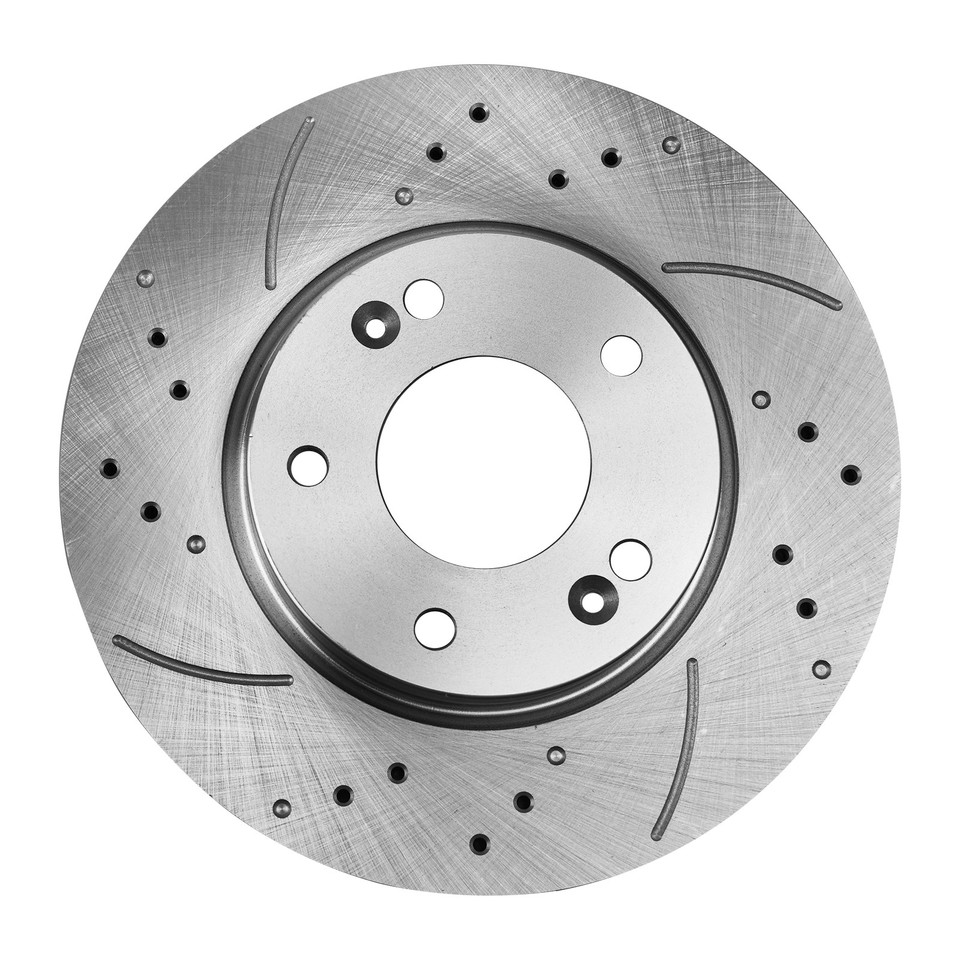 Front Disc Brake Rotors + Ceramic Pads Kit For 2020-2023 Hyundai Venue ...