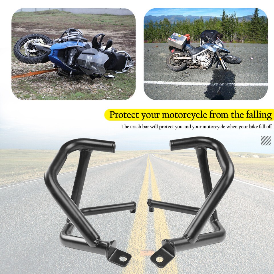 For Kawasaki Ninja 500 400 Crash Bar Engine Guard Highway Bar Anti-Drop ...