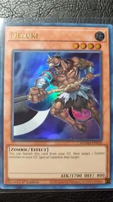 Mezuki UR 1st Ed MAMA-EN050 M PF Yu-Gi-Oh | eBay