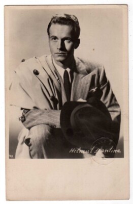 HELMUT DANTINE ACTOR RPPC PHOTO POSTCARD CIRCA 1940'S | eBay
