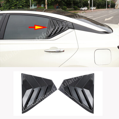 For Nissan Altima 2019-2022 carbon fiber Side Rear Shutter Window ...