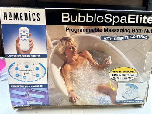 NEW Homedics BMAT-2 Electric Bubble Spa Deluxe Massaging Bubble Mat With Remote 31262006455| eBay