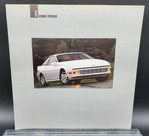 1991 Ford Probe GT LX GL Sales Salesman Showroom Brochure 20pgs | eBay