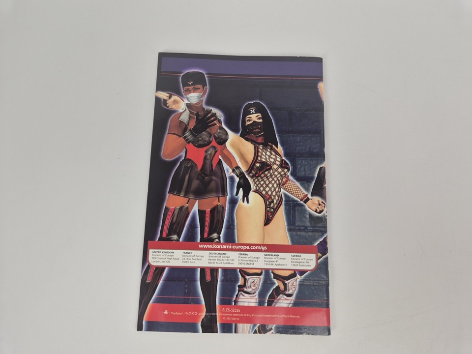 Manual Only - Rumble Roses PS2 - No Game Included | eBay