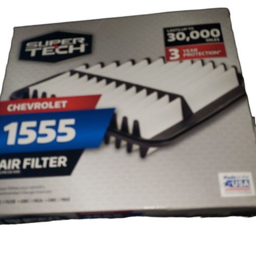 Supertech 1555 Air Filter for Chevrolet Replaces CA9969, 33-2311 ...
