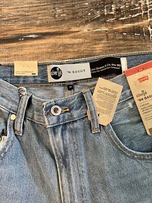 LEVIS SilverTab '94 Baggy Jeans Men's Size 30Wx31L Straight LEVIS SilverTab '94 Baggy Jeans Men's Size 30Wx31L Straight