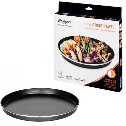 CRISP PLATE WHIRLPOOL MICROWAVE AVM305 LARGE PLATE 32x30.5x2.5 cm CRISP ...
