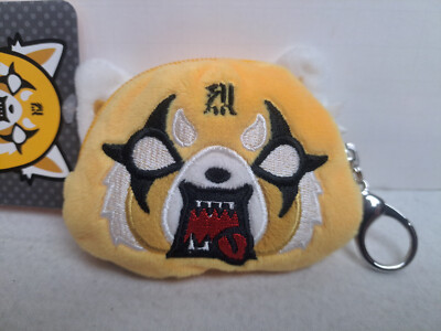 Sanrio - Aggretsuko Plush Coin Purse (3.5" x 3") With Zipper #6054370 ...