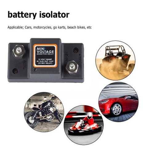 Dual Battery Mini Isolator High Performance Dual Battery Controller ...