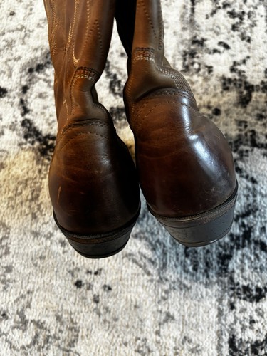 Boulet Mens Size 9 3E Brown Cowboy Boots 0096 | eBay