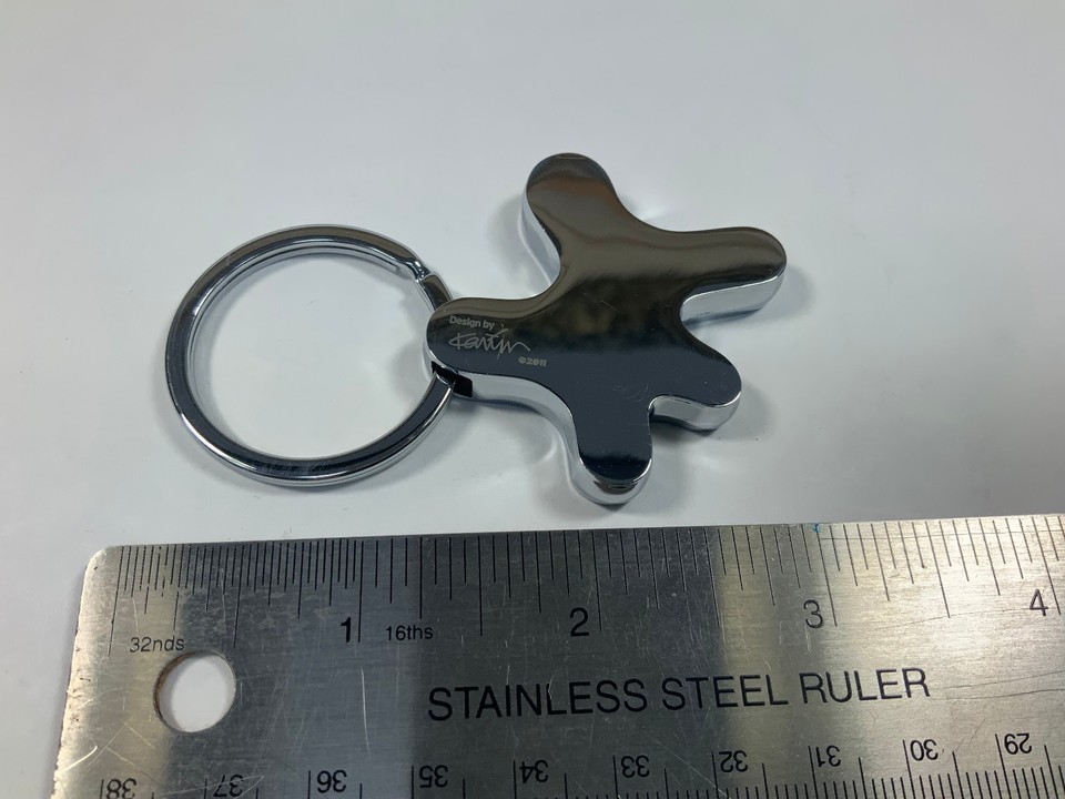 TROIKA “Fluid” Enamel Key Ring by Designer KARIM RASHID - NEW | eBay