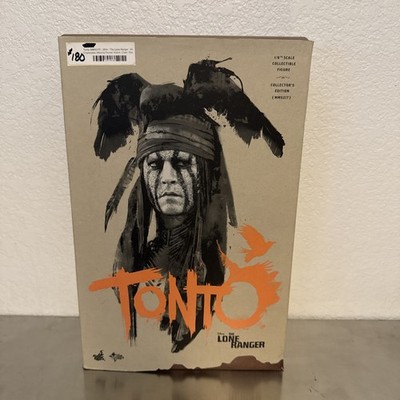 Hot Toys Disney The Lone Ranger Tonto Johnny Depp 1/6 Action Figure New ...