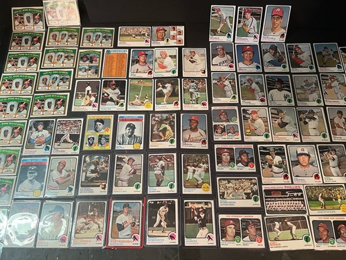 O74. Huge Vintage Lot 1972,73 Baseball Cards | eBay