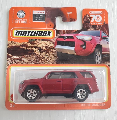 Matchbox Toyota 4Runner Diecast Toy Car Model 4x4 Truck 1:64 Unopened ...