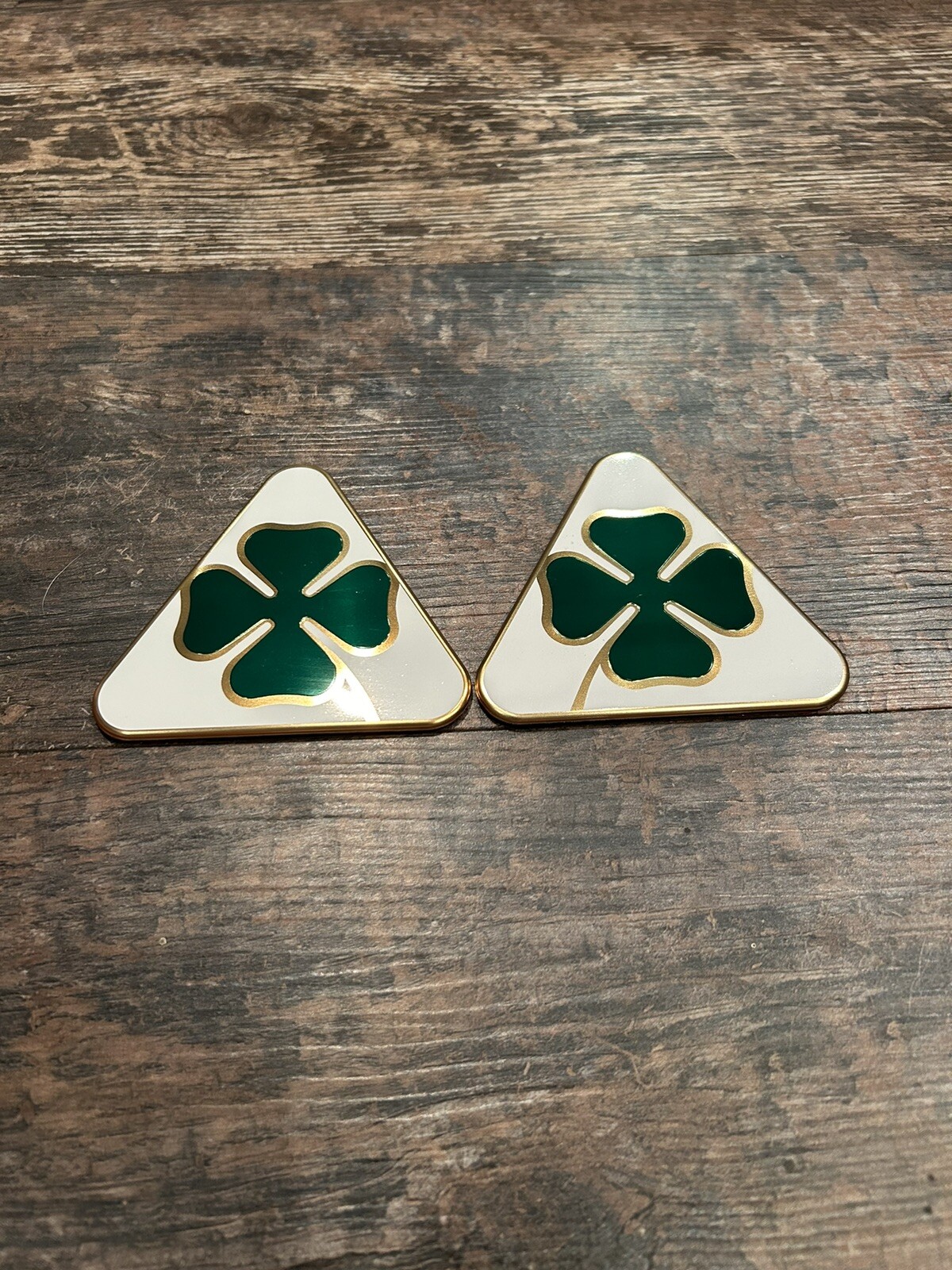 Alfa Romeo Guilia Quadrifoglio Pair Of Cloverleaf Side Emblem Badges ...