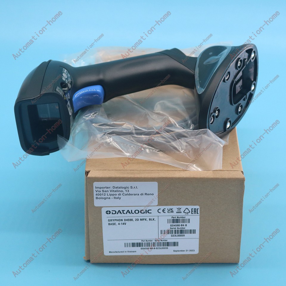 Datalogic Gryphon GD4590-BK-B 1D 2D Handheld Barcode Scanner Reader ...