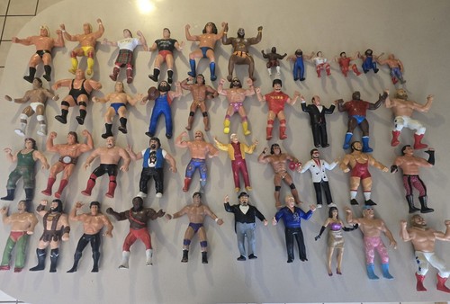 wwf wwe ljn titan sports wrestling figures 1980’s Lot Of 42 JYD Rare ...