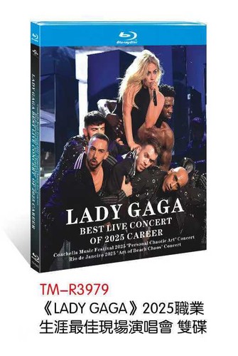 LADY GAGA BEST LIVE CONCERTOF 2025 CAREER 2-Discs 1080P All Region New ...