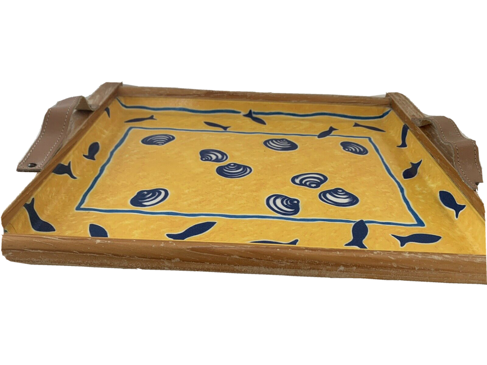 Creations ALPAC Tray, Fish And Shell Serving Tray, France | eBay