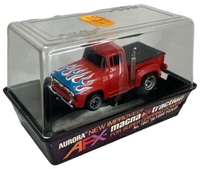 AURORA AFX HO Scale Slot Car #1941 56 Red Ford Pickup - Brand NEW - No ...