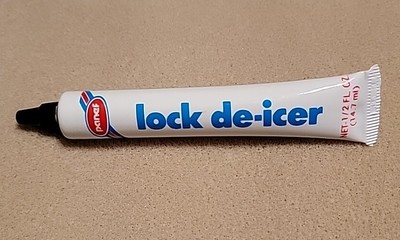 NEW LOCK DE-ICER Thaws Frozen Locks Quickly Car Truck Door Trunk PANEF ...