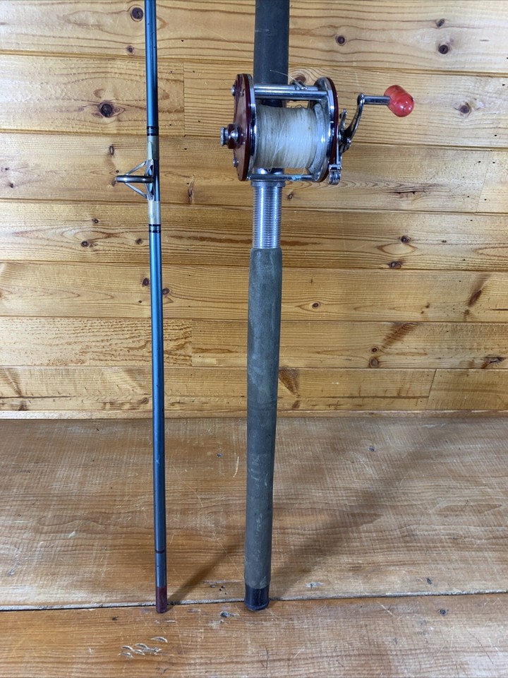Daiwa Apollo 10’ Rod 1699CG Medium Action Two-Piece Penn Peer Reel ...