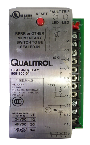 Qualitrol 909 300 01 Schematic Qualitrol Seal-in Relay 909-2
